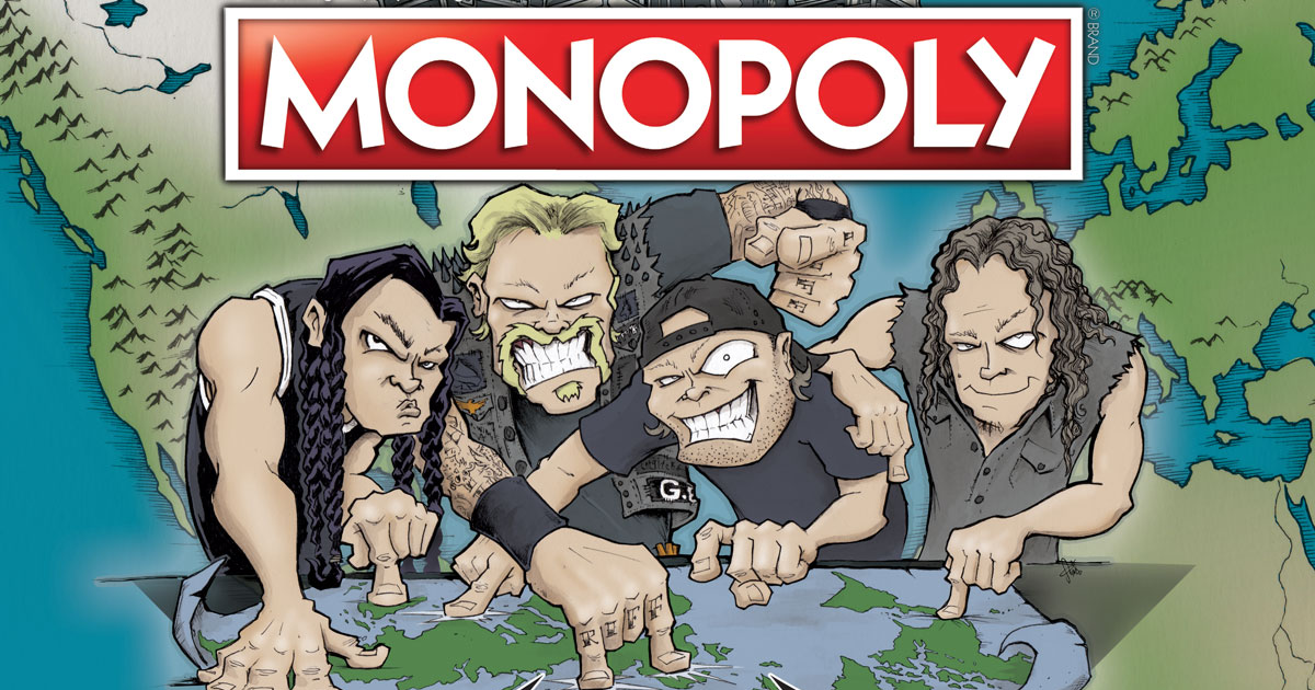 Metallica Collaborates with Monopoly Again | 95.7 The Hog