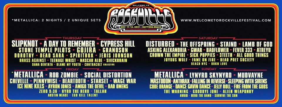 Welcome To Rockville 2021 In Daytona Beach! | 95.7 The Hog